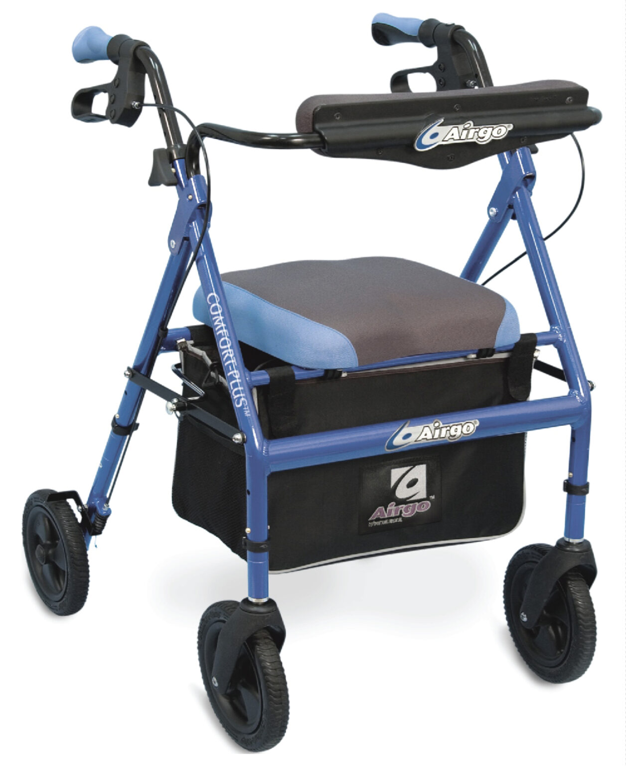 Airgo® Comfort-Plus™ Rollator- Iridescent Blue - HMR-Healthcare