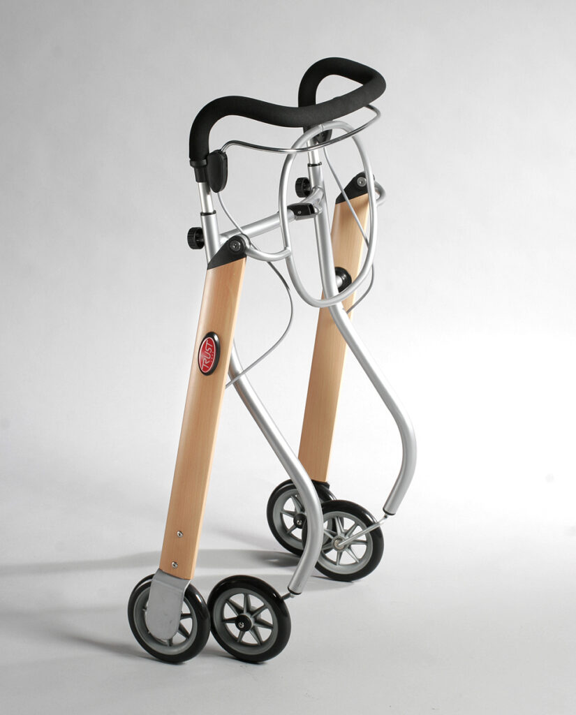 TrustCare® Let’sGo Indoor Walker - Beech (With Tray & Bag) - HMR-Healthcare